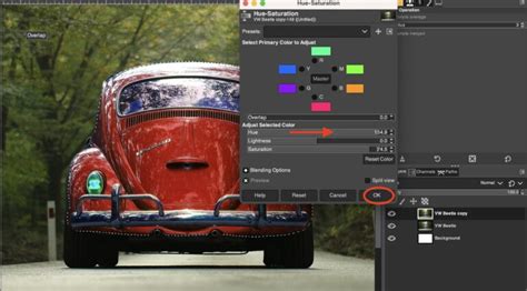 How To Change Or Replace Colors In GIMP To Another In GIMP