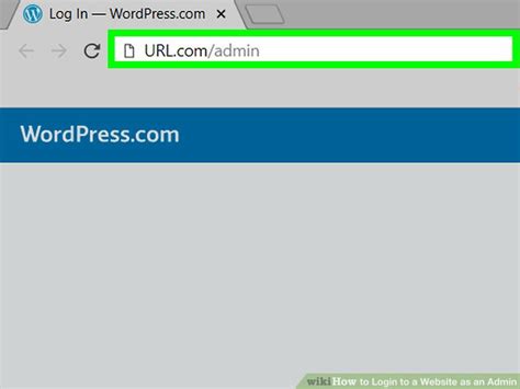 How To Login To A Website As An Admin With Pictures Wikihow