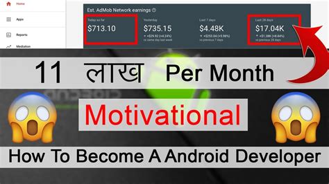 How To Become A Android Developer In Hindi Earn Money From Android