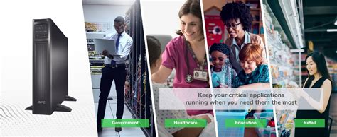 APC Smart UPS X Rack Tower LCD UPS KW VA With APC UPS Network Management