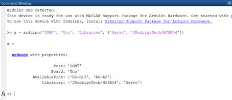Matlab Arduino Servo Motor Ultrasonic Sensor Hc Sr04 All Things Ee And More