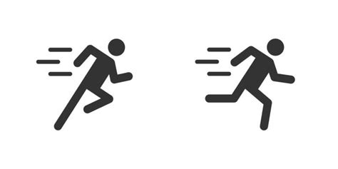 Running Man Icon Vector Art Icons And Graphics For Free Download