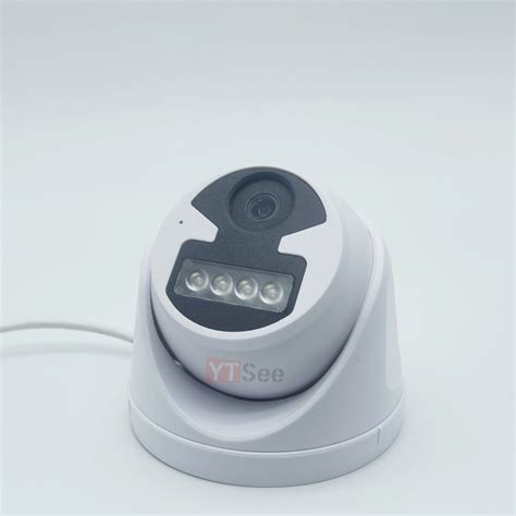 4mp Ipc Camera 2k Half Ball Full Color Night Vision With White Light