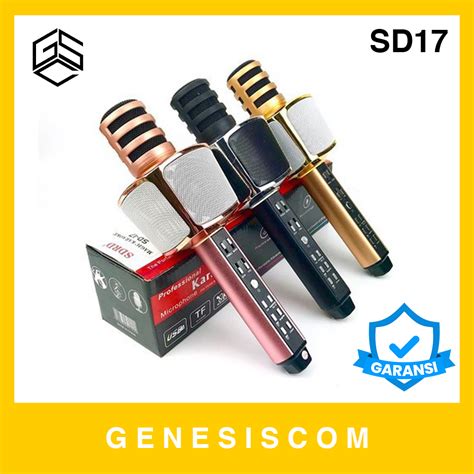 Jual Mic Bluetooth Sd Wireless Microphone Speaker Karaoke Mikrofon Smule Original Shopee