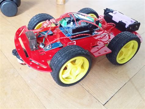 Arduino 4wd Car Assembly And Code With Optional Infrared Or Bluetooth Control And Autonomous