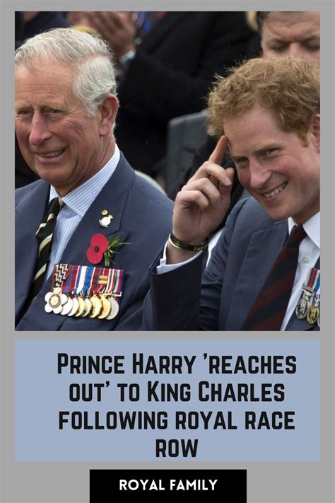 Has Prince Harry reached out to King Charles following the royal race ...
