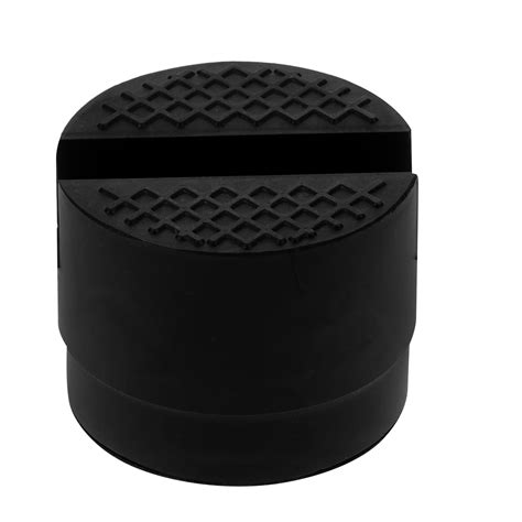 Exhumky Black Bertdomd Universal Rubber Jack Pad Vibration Reduction For Car Lift Equipment