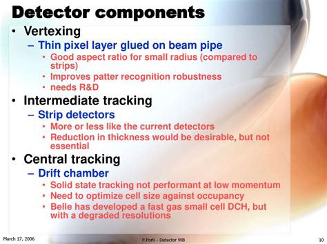 Francesco Forti SuperB Workshop LNF March Ppt Download