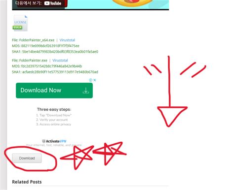 폴더 색깔 바꾸기 파일 색 변경하는 방법 네이버 블로그
