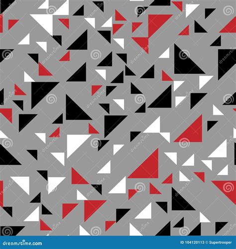 Fashion Triangle Seamless Abstract Background Stock Vector Illustration Of Banner Grid 104120113