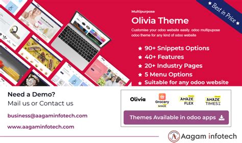 Odoo Themes Aagam Infotech