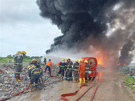 ၁ နာရီကျော်ကြာလောင်ကျွမ်းခဲ့သည့် ထိန်ပင်အမှိုက်ပုံမီးလောင်မှုဖြစ်စဥ်တွင် မီးသတ်တပ်ဖွဲ့ဝင်တစ်ဦး