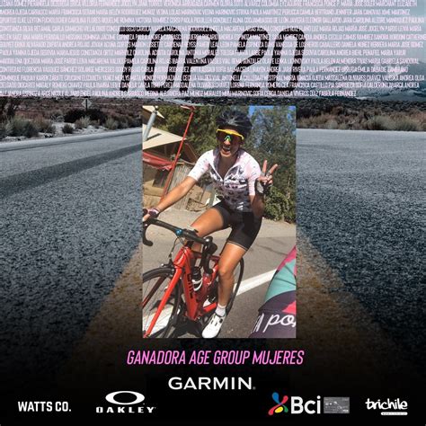 Carolina Biehl Se Lleva La 1era Edición Del Top 20 Age Group Mujeres