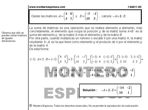Montero Espinosa Academia Universitaria En Madrid Ejercicios Resueltos