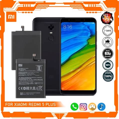 Xiaomi Redmi Plus Battery Original Very Good Quality Fast Charger Battery Fit Redmi Plus