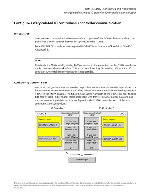 simatic safety configuring and programming configure safety related
