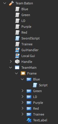 Team Change Gui In A Tool Scripting Support Developer Forum Roblox