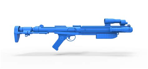 Range Trooper Blaster Rifle E 10r From Solo A Star Wars Story 3d Model