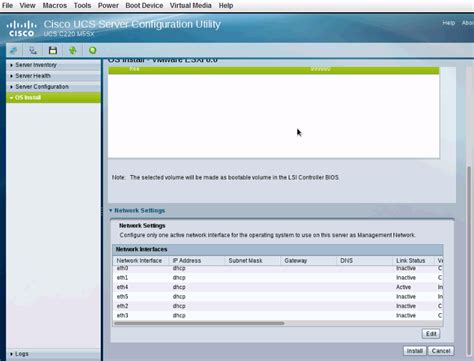 uefiモードでscuからesxiインストール手順 cisco community