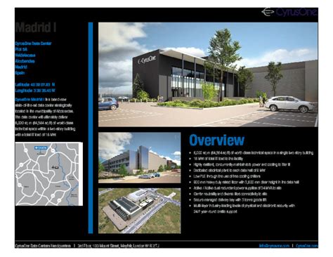 Cyrusone Madrid I Data Center