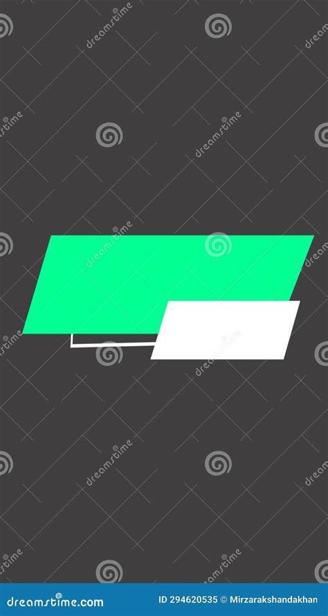 Stunning Lower Third Modern Design Vertical High Resolution Lower Third Royalty Free Stock