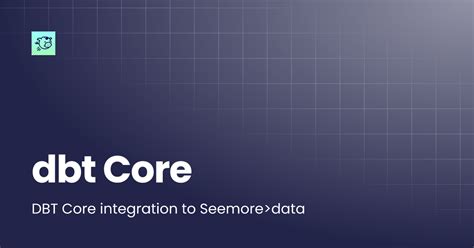 Dbt Core Docs
