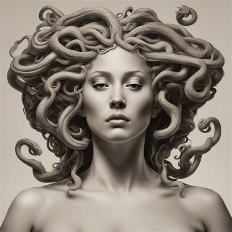 Nude Medusa By Michaelcoffelt On Deviantart