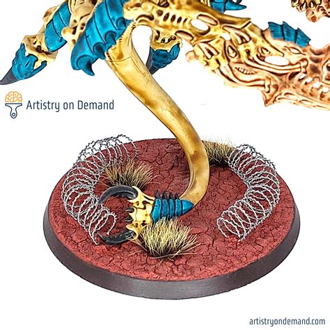 Winged Hive Tyrant With Twin Devourers 360 Video In The Comments R Warhammer40k