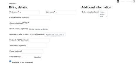 Wordpress Woocommerce Checkout Page Input Fields Displaying Weirdly