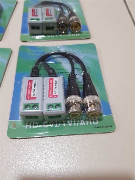 Cctv Balun Furniture And Home Living Security And Locks Security Systems