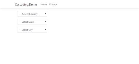 Tạo Cascading Dropdownlist Trong Aspnet Core Mvc