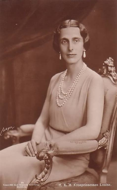 Queen Louise Of Sweden Louise Mountbatten Queen Of Sweden Queen