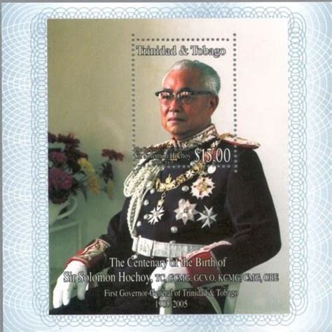 Remembering Chinese Jamaican Statesman Sir Solomon Hochoy