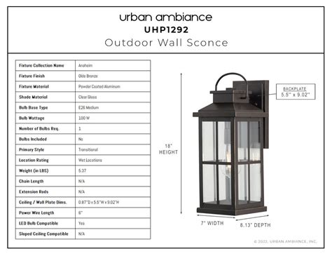 Luxury Transitional Wall Sconce Olde Bronze Transitional Outdoor