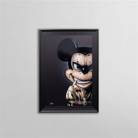 Bad Mouse By Alexandre Granger Framed Wall Art Fab Home Interiors