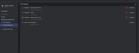 Jetbrains Gateway Plugin Harness Developer Hub
