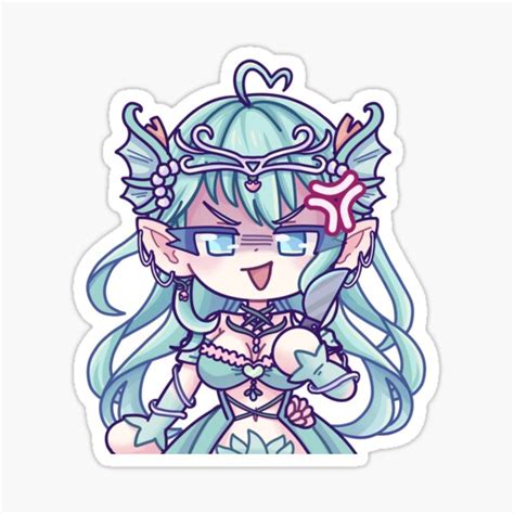 Knife Chibi Rae Sticker For Sale By Raemyne Redbubble