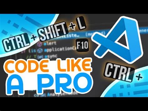 Become A VSCode Pro Essential Features And Shortcuts YouTube