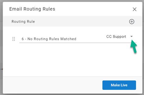 Email Routing Rules