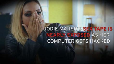 Jodie Marsh Sex Tape Nearly Exposed As Her Computer Gets Hacked For Revenge Porn Documentary
