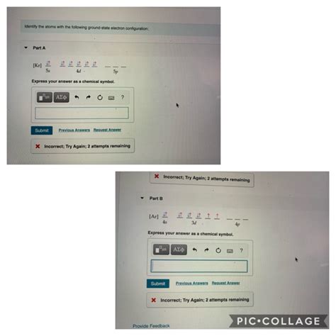 Identify The Atoms With The Following Ground State