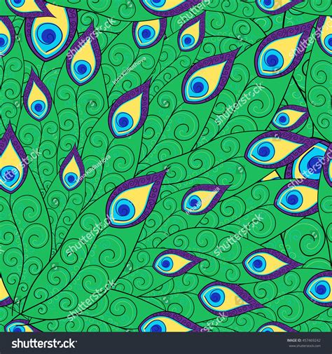 Peacock Pattern Vector