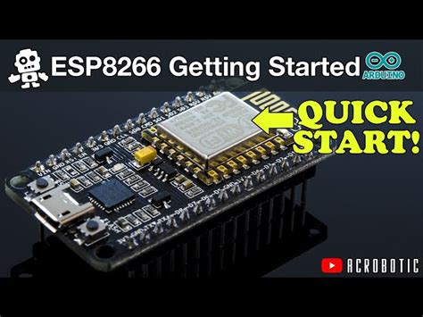 Getting Started With Nodemcu Esp8266 Tutorial 1 Youtube Arduino
