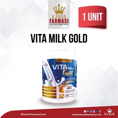 De Vital Vita Milk Gold Supergreen Devital 400 Gm Kaisar Pharmacy