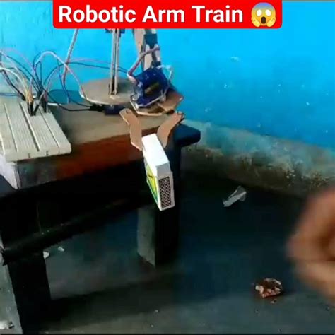 Robotic Arm Arduino Uno Shorts Experiment Arduino Roboticarm Project Youtube