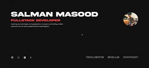 salman masood on linkedin webdevelopment nextjs14 portfolio gsap