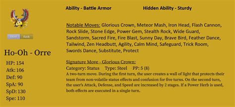 Ho Oh Orre Does It Make Up For Having One Of The Worst Typings Ever Rstunfisk