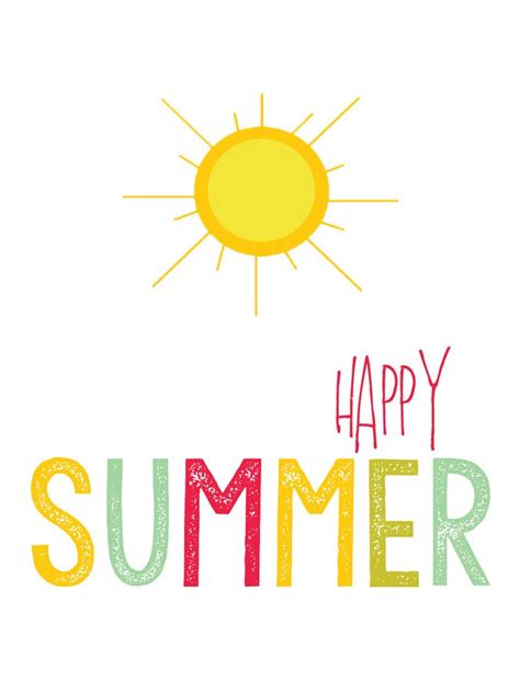 Happy Summer Clip Art Free