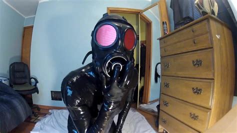 S10 Mask Full Enclosure Teaser Shemale Latex Latex Porn Feat Voldo