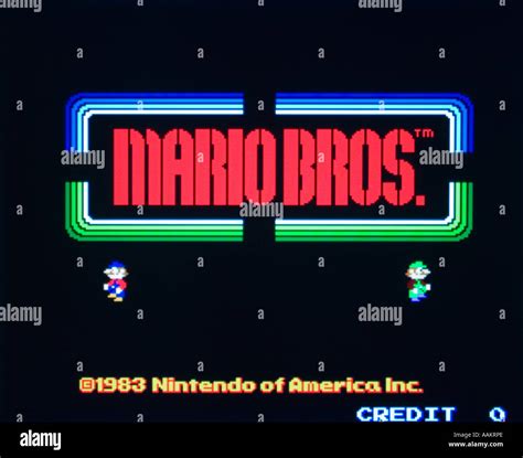 Mario Bros Arcade Logo Super Mario Bros Nintendo Badge Arcade Super